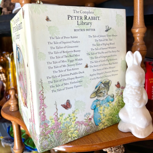 Accents | Vintage Beatrix Potter 203 Peter Rabbit Library 23 Childrens ...
